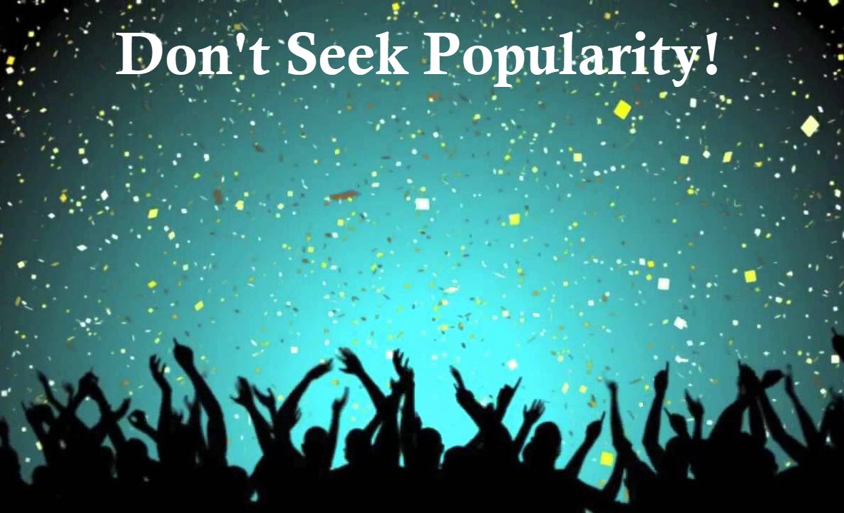 Don't Seek Popularity - Orlando Espinosa