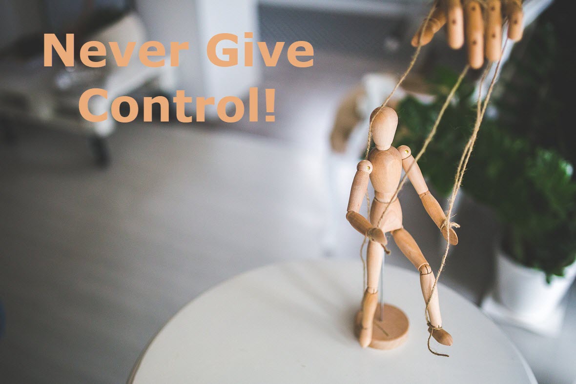 Never Give Control - Orlando Espinosa