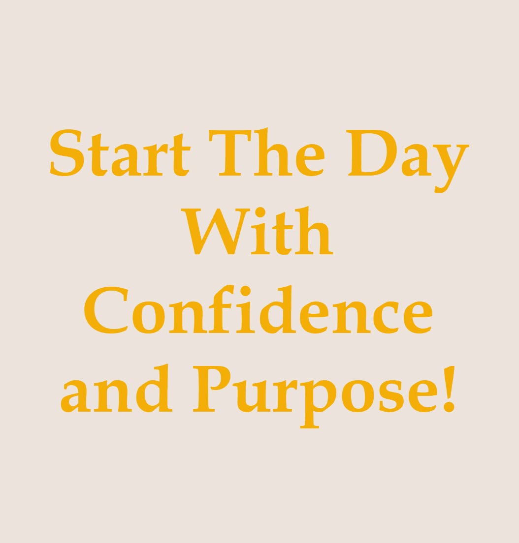 Start With Confidence and Purpose - Orlando Espinosa