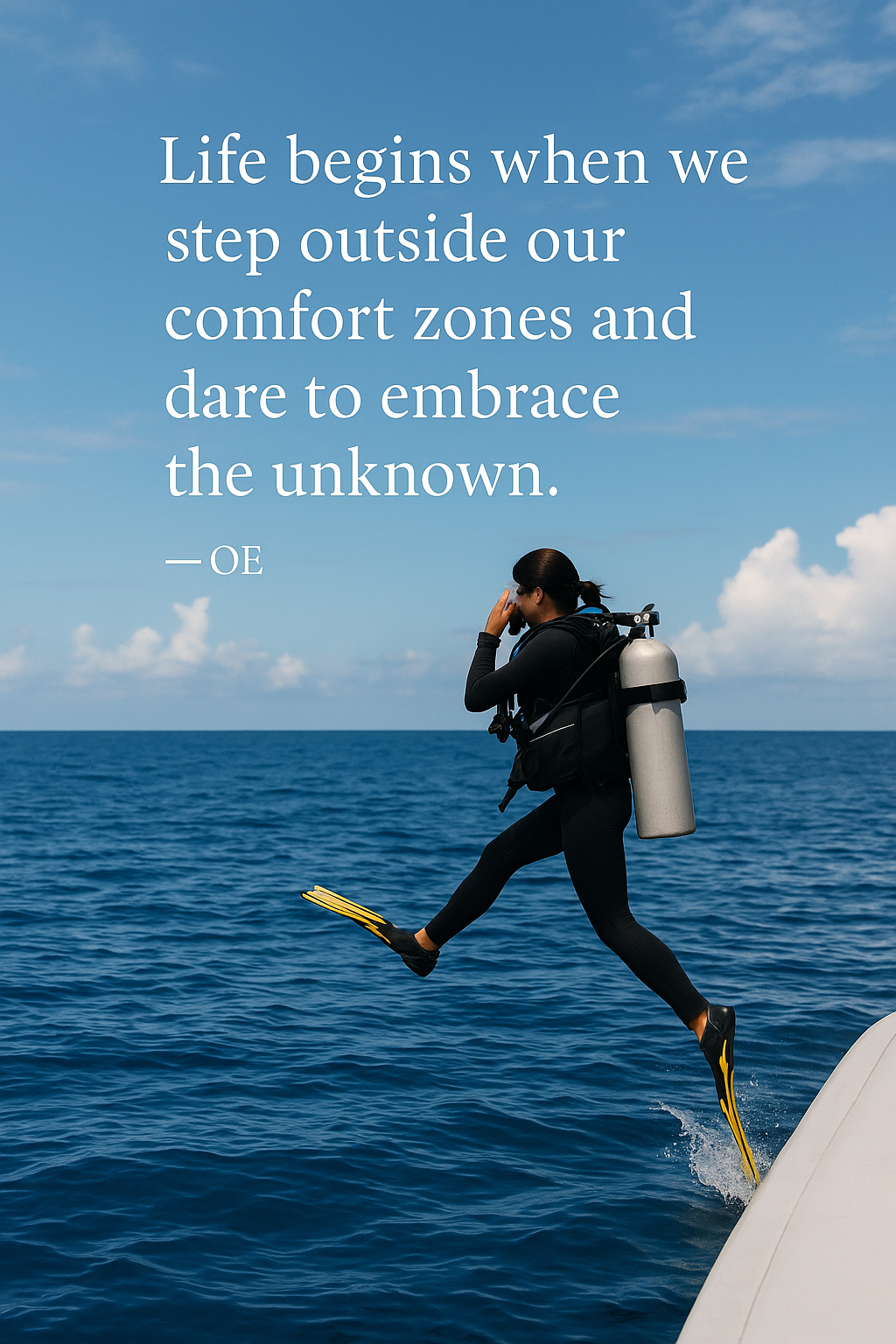 Step Outside Our Comfort Zones - Orlando Espinosa